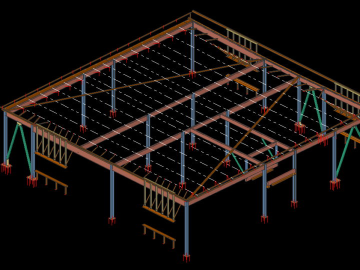 KDR Drafting Services – Structural Steel Detailing Services